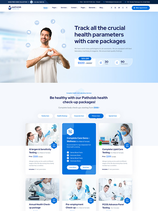 Landing Page – METS LABORATORIES